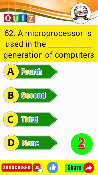 Quiz-62 Computer Science General Knowledge Daily Quiz #shorts #viral ...