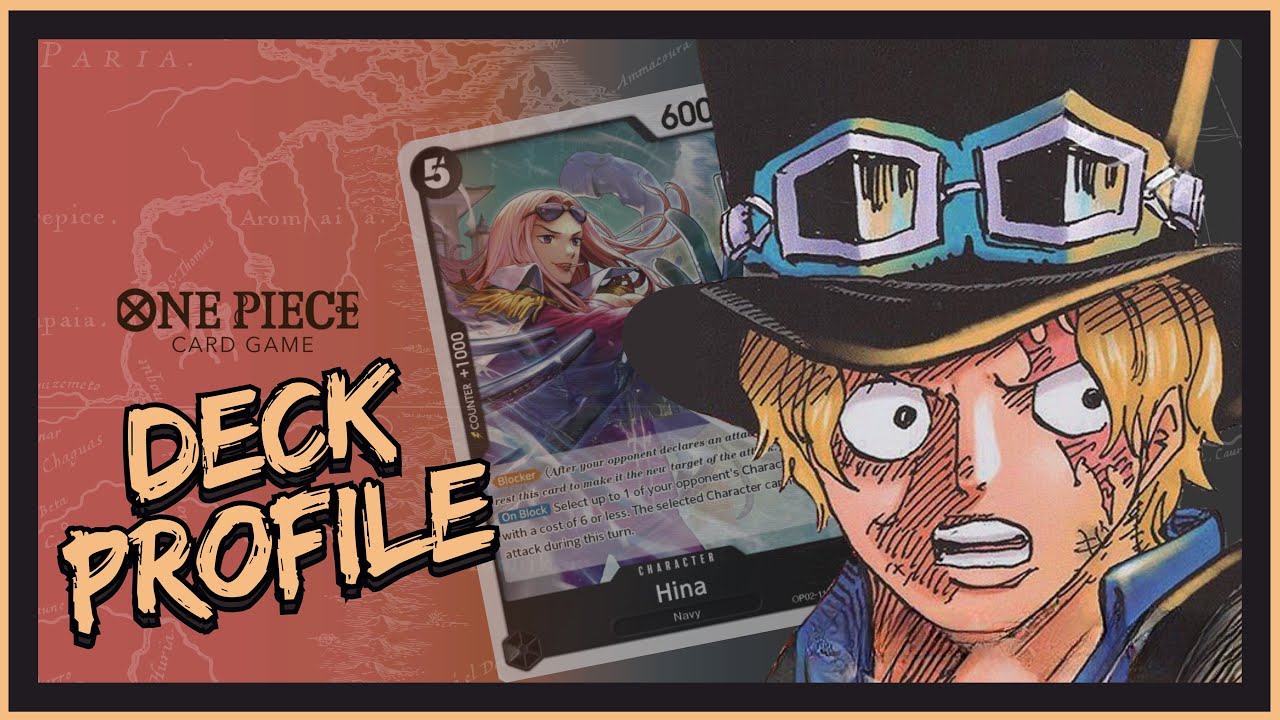 Sabo Red/Black deck profile ONE PIECE TCG (OP-05) - YouTube