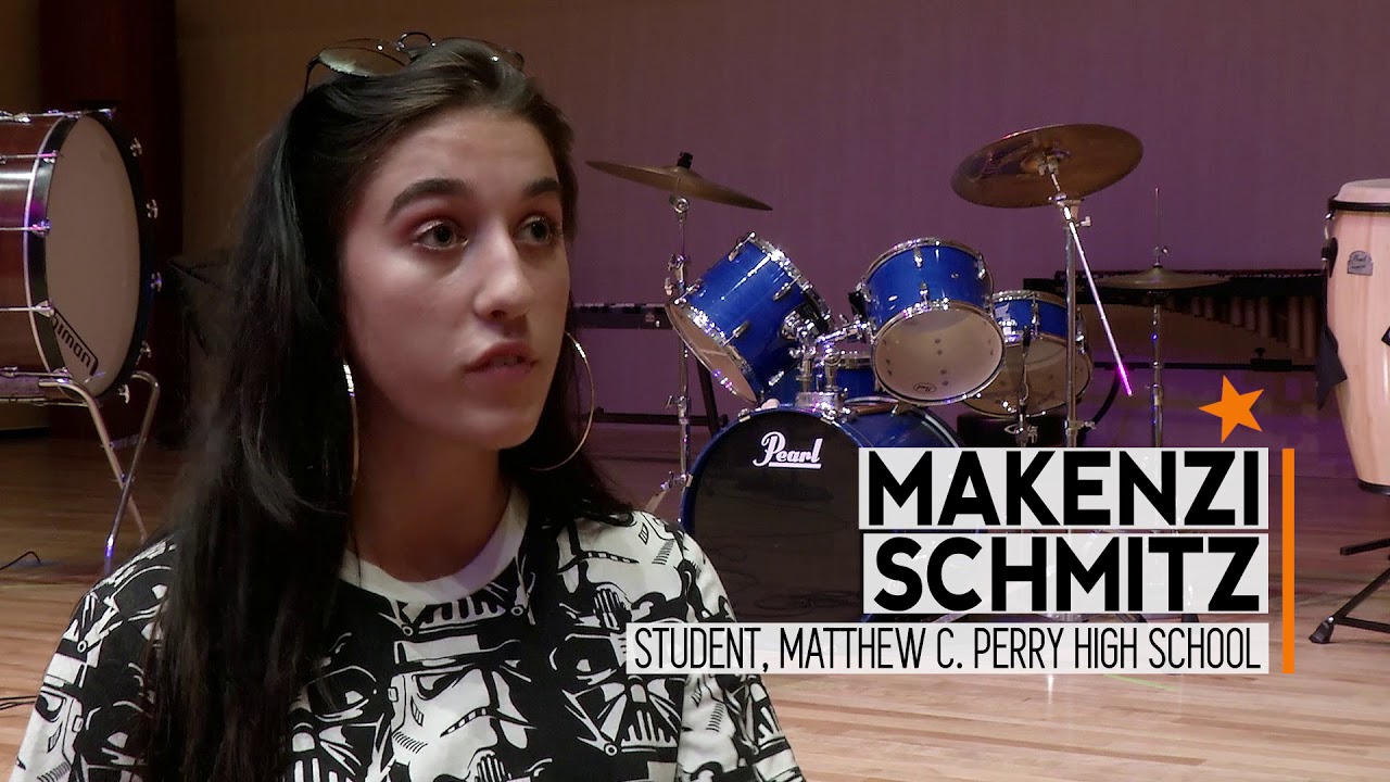 MC Perry High School students play music for their Spring Cosplay ...