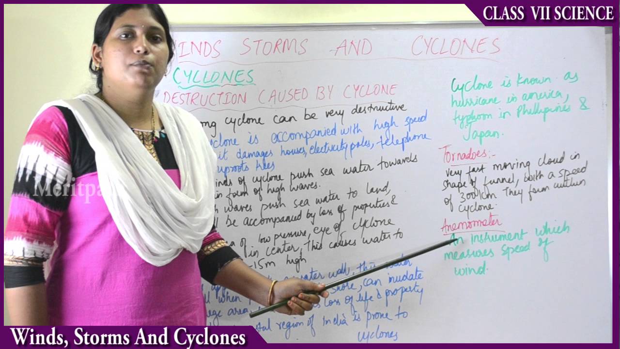 CBSE class 7 Science Winds, Storms And Cyclones part 3 - YouTube