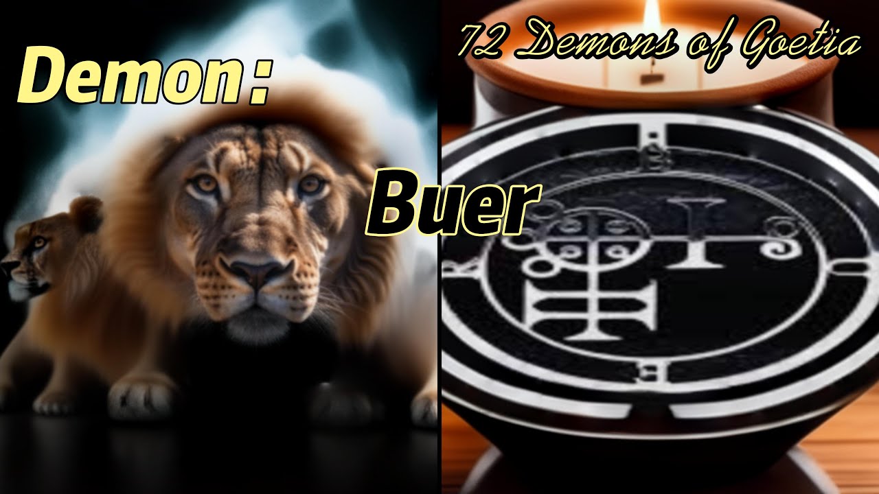 72 Demons of Goetia. The Demon of Buer. The tenth of 72 demons - YouTube
