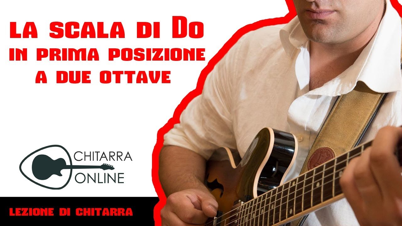 Come suonare La Scala di Do Maggiore sulla chitarra - YouTube