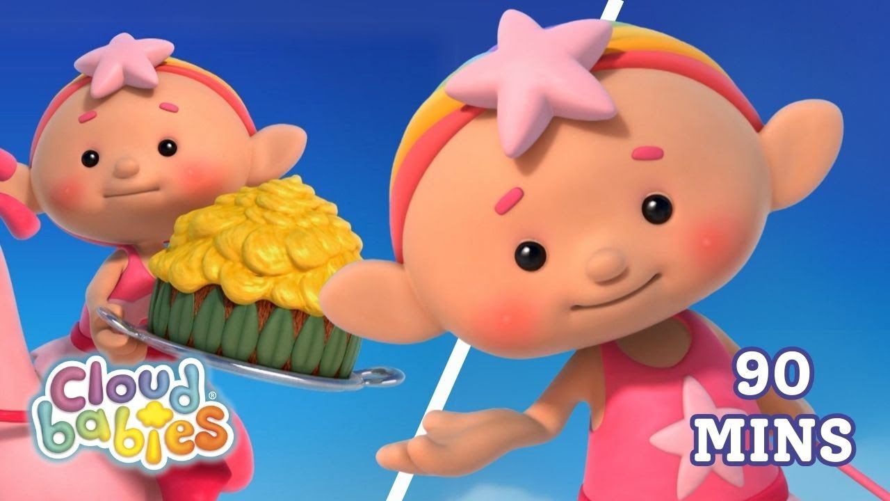 Bake A Cake With Baba Pink 🍰 | Cloudbabies Bedtime Stories For ...