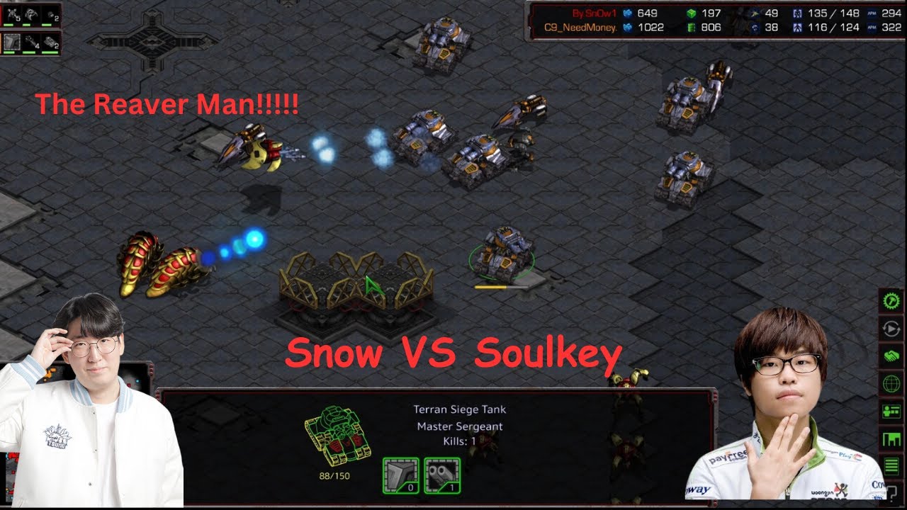 [Starcraft] Bình luận: Soulkey (T) vs SnOw (P) on Radeon - THE REAVER ...