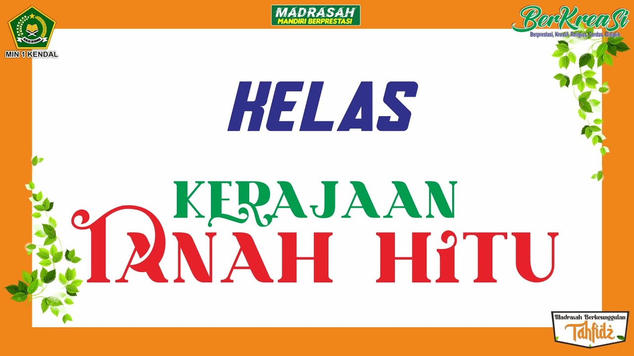 KELAS KERAJAAN TANAH HITU - YouTube