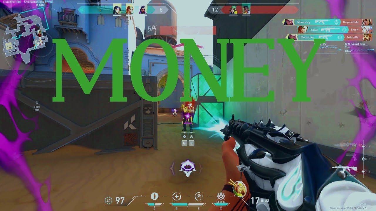 MONEY 💰 (Valorant Montage) - YouTube