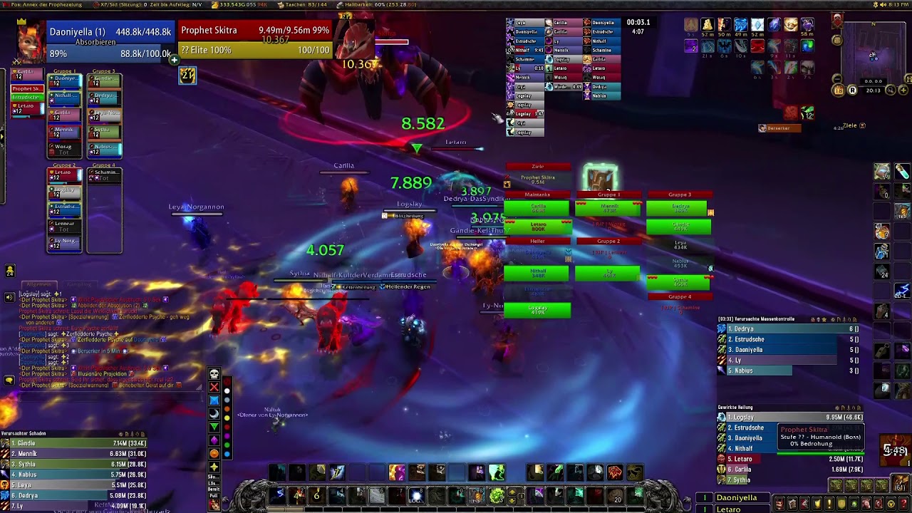 Die Voidzonetouristen - Ny'alotha - 2.Boss - Prophet Skitra- HC First ...