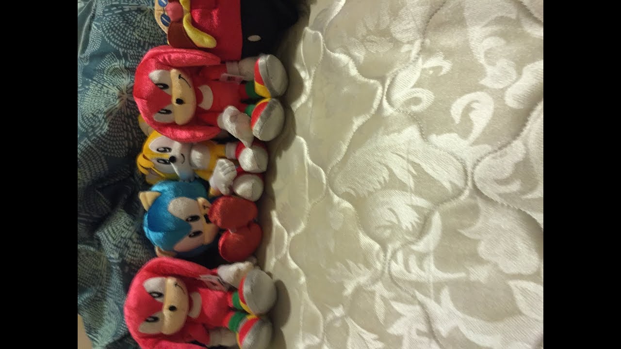 Tomy Sonic The Hedgehog 25th Anniversary Plushes (A Factory Reject ...