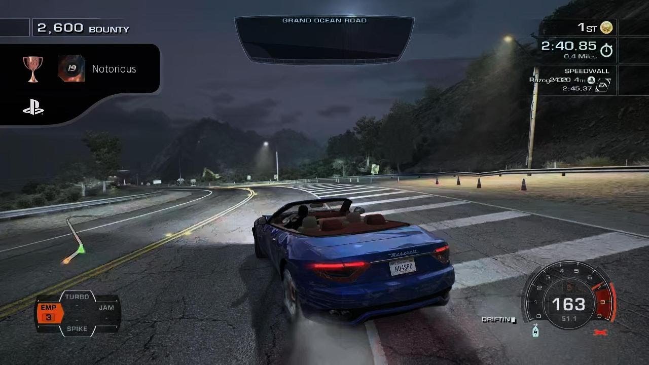 Need for Speed Hot Pursuit Remastered Notorious Trophy PS4 - YouTube