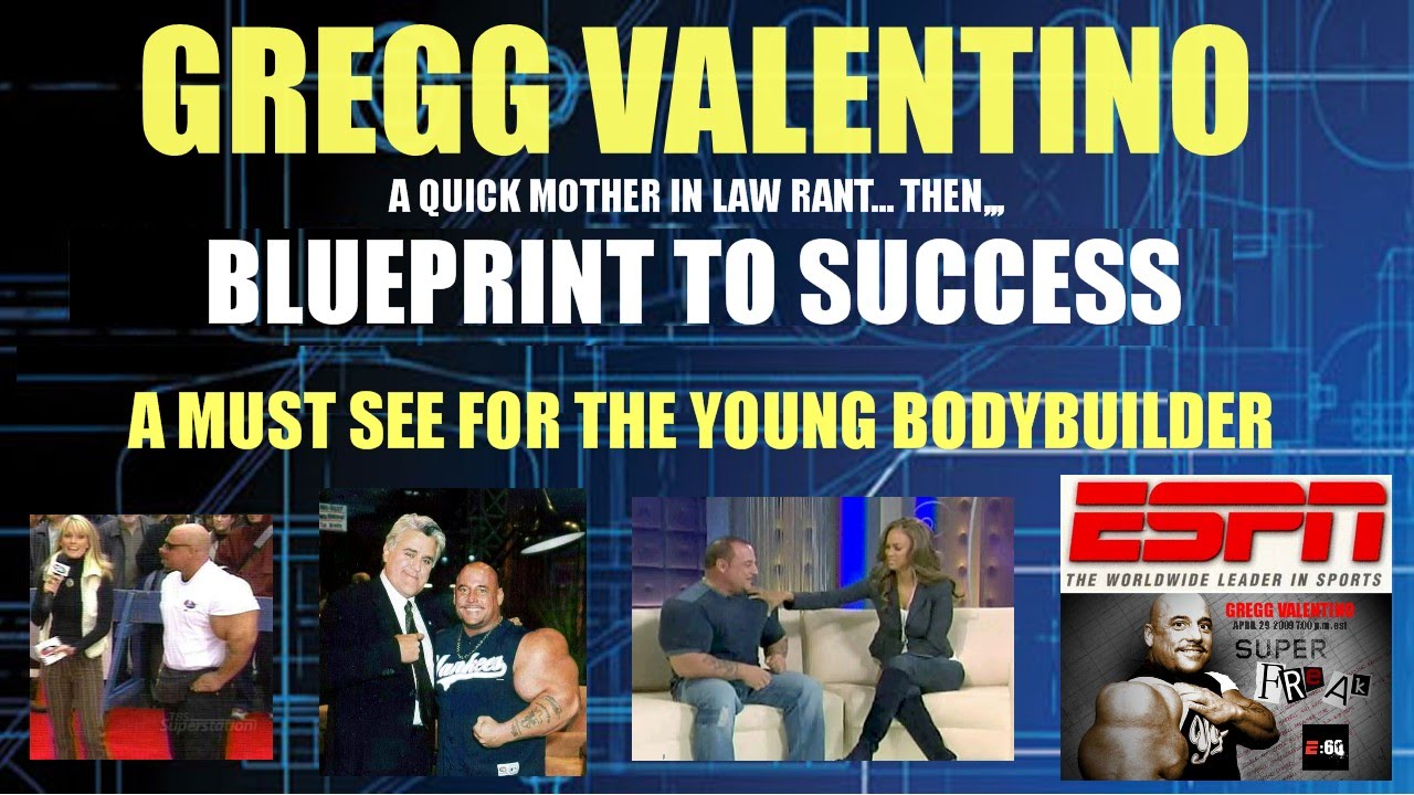 Gregg Valentino BLUEPRINT to SUCCESS in Bodybuilding / LIFE - YouTube