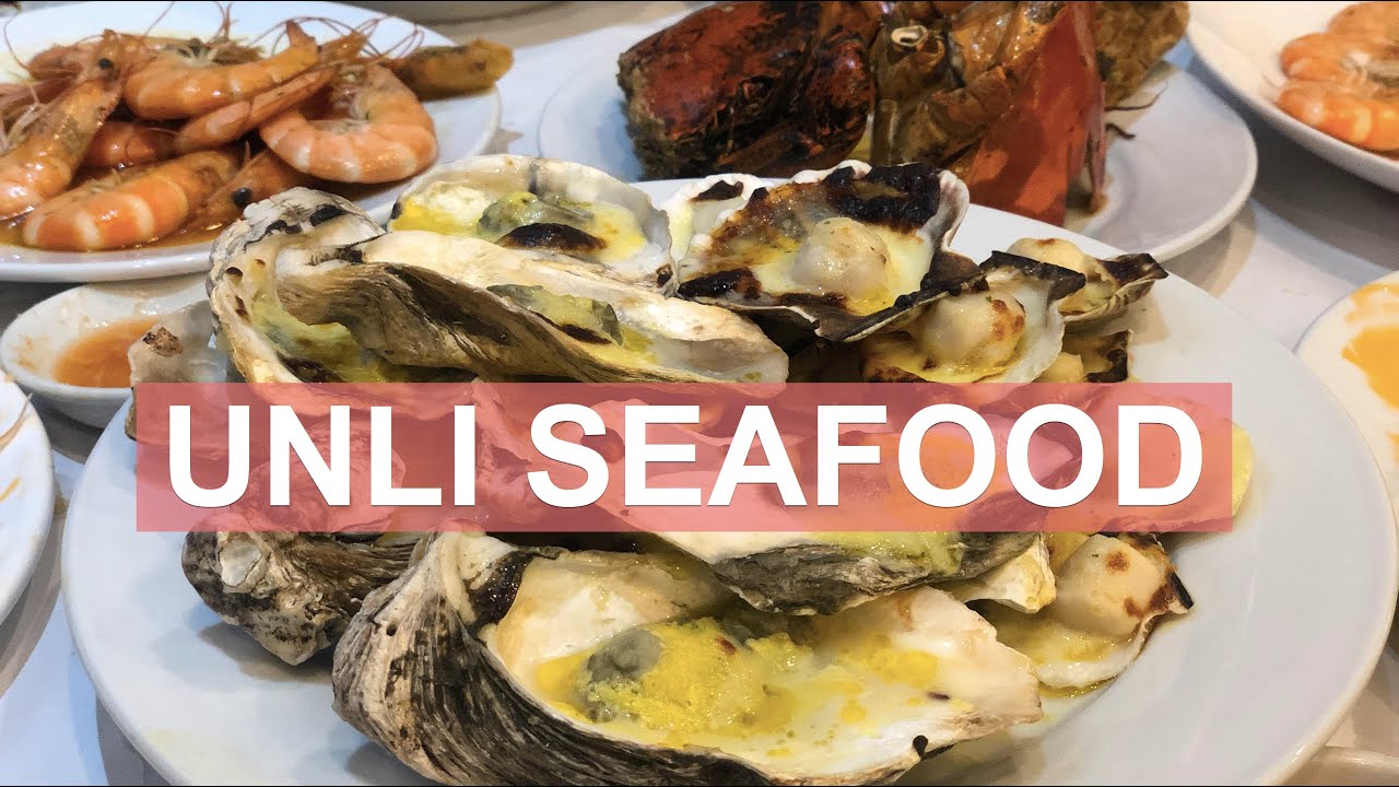 Unli Seafood for 599 (Crabs, Oysters, Scallops, Squid, Shrimp, Mussels ...