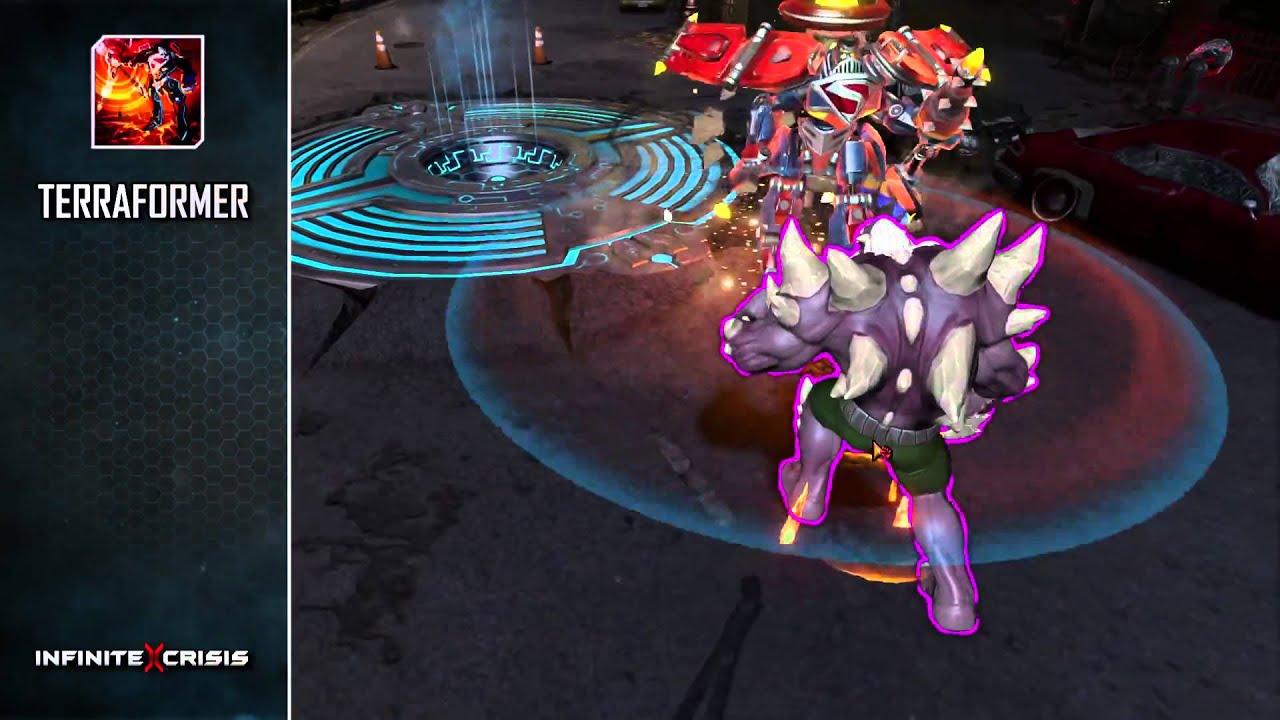 Infinite Crisis - Mecha Superman Reveal Trailer - YouTube