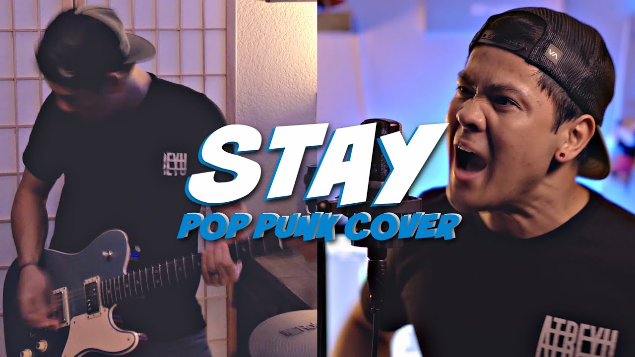 "STAY" - The Kid LAROI + Justin Bieber // Pop Punk Cover by TUH ...