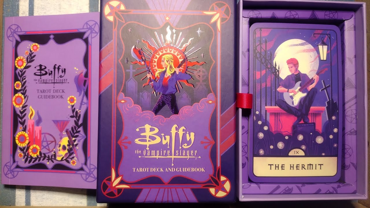 Buffy the Vampire Slayer Tarot Deck & Guidebook Silent Flip-Through ...