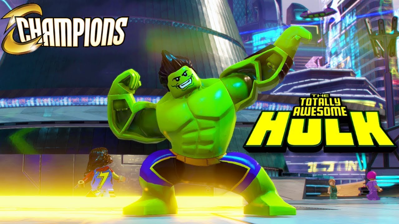 LEGO Marvel Super Heroes 2 Totally Awesome Hulk Amadeus Cho Free Roam ...