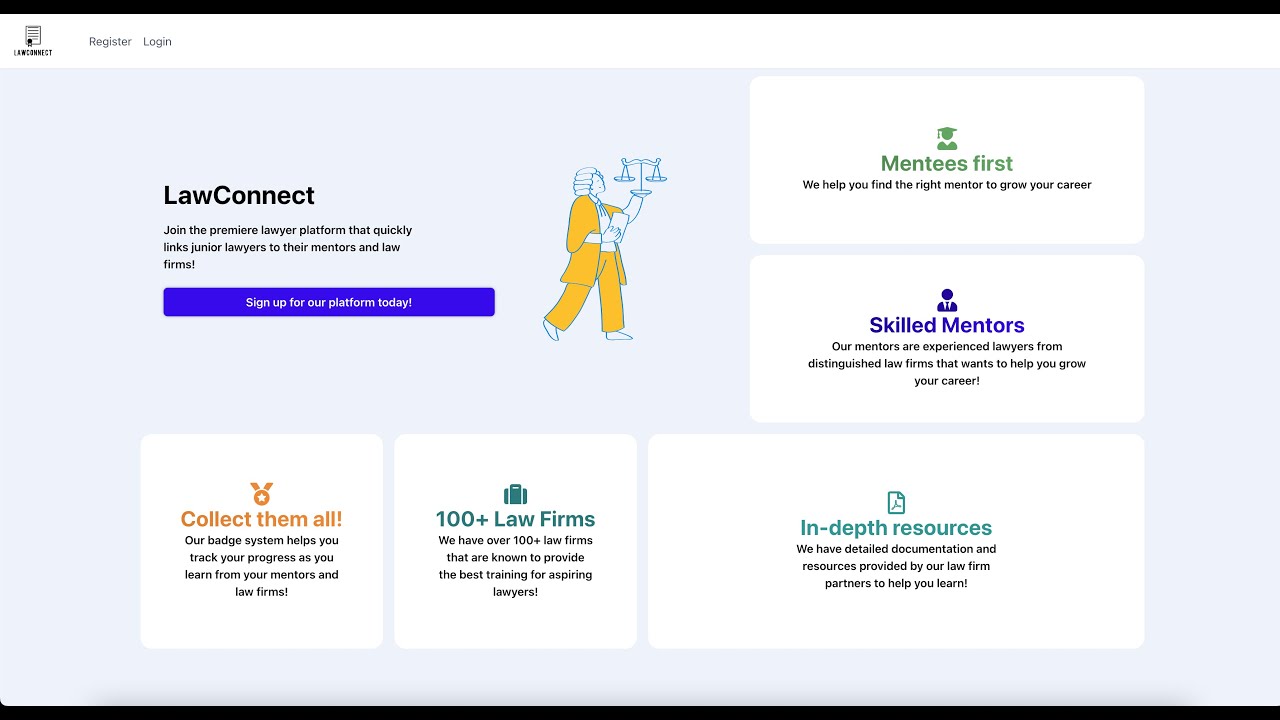 [SMU LIT Hackathon 2023] Team Elysium : LawConnect - YouTube