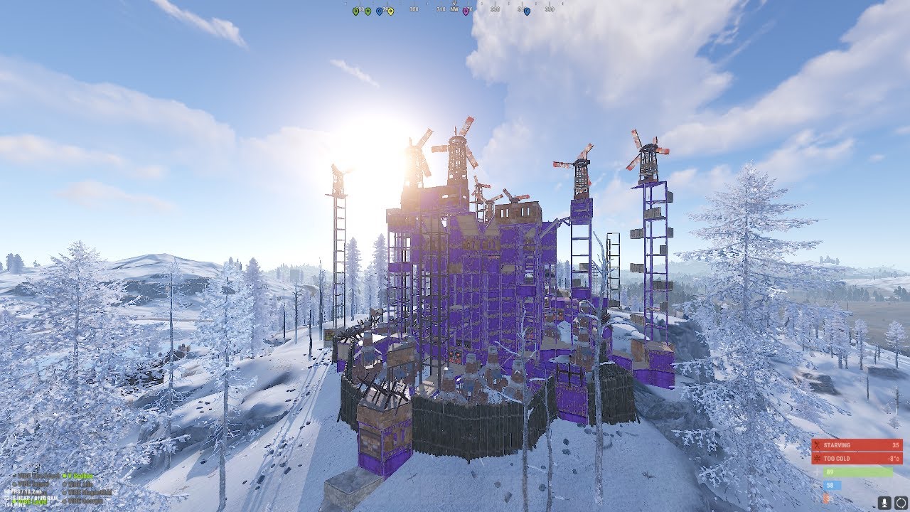 Day two on rustoria main with vibe base/loot tour - YouTube