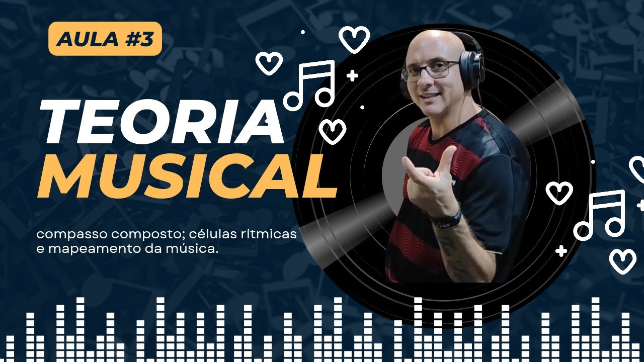 Teoria musical #3 - Compasso Composto, células rítmicas e mapeamento da ...