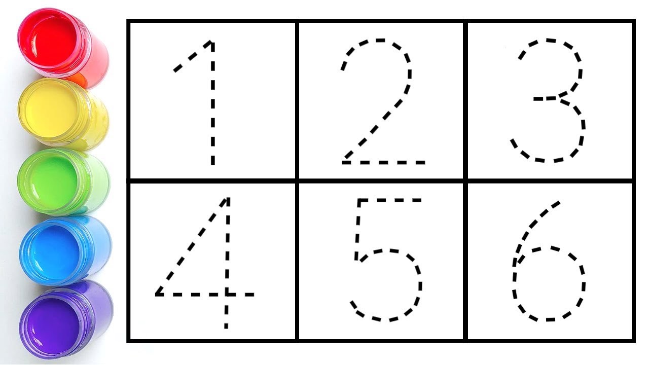 Learn to counting numbers 1 to 100.ABCD song||numbers and shapes song ...