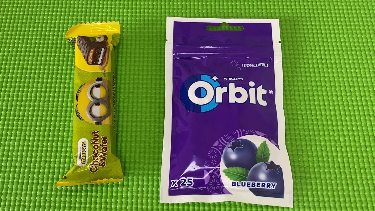 Orbit Bluberry & Choconut Wafer Unboxing | Choconut Wafer Unboxing ...
