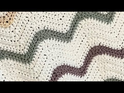 Crochet an Easy Ripple Pattern for Beginner Crochet Along ...