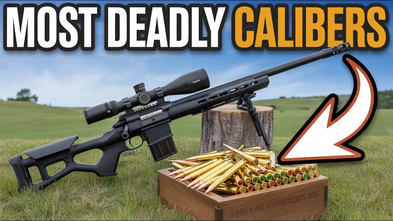 Top 5 MOST DEADLY Hunting Calibers in America! (2025) - YouTube