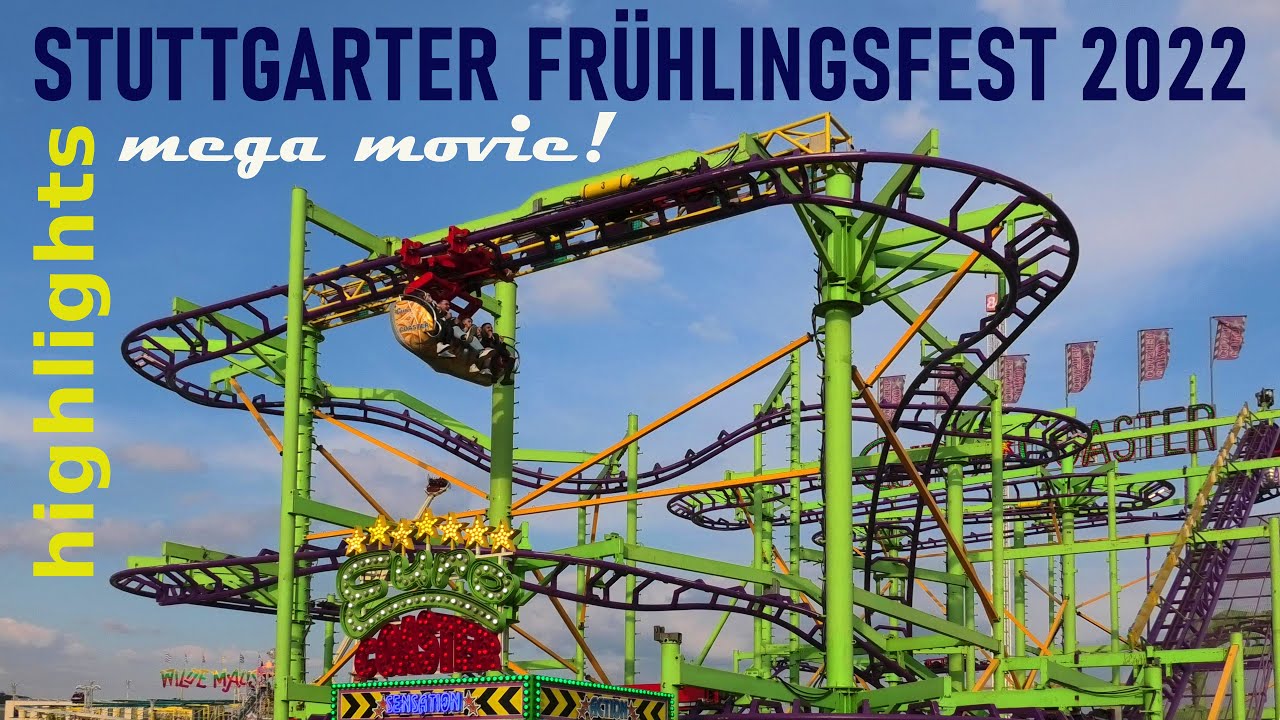 Stuttgarter Frühlingsfest 2022 * Cannstatter Wasen Volksfest Stuttgart ...
