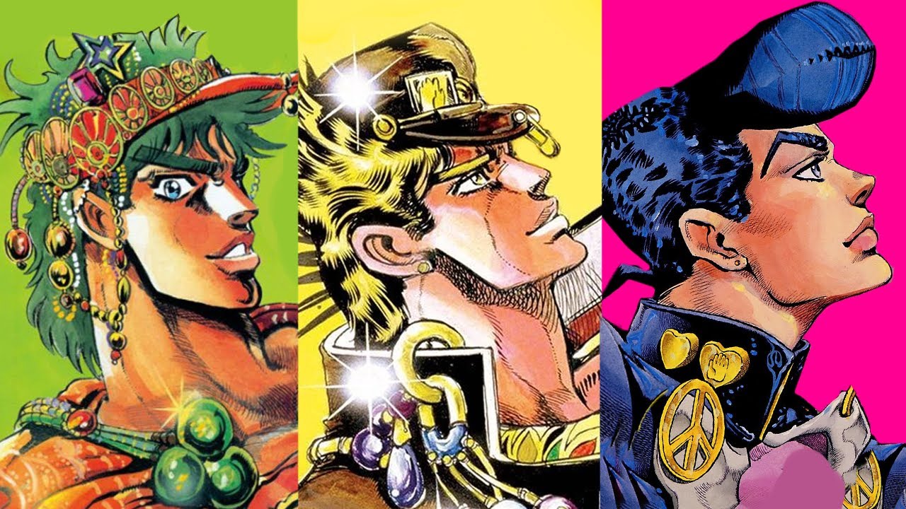 The Artistic Evolution of JoJo's Bizarre Adventure - YouTube