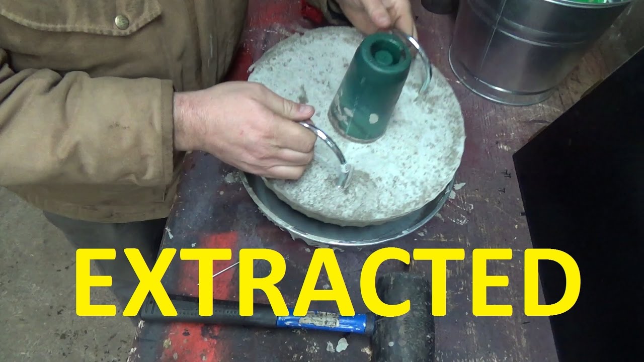 Foundry lid extraction...New trailer dumping and Broken Shovel re ...