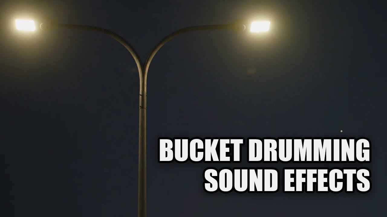 Bucket Drums Sound Effect 🪣 Street Performer Bucket Drum Sounds - YouTube