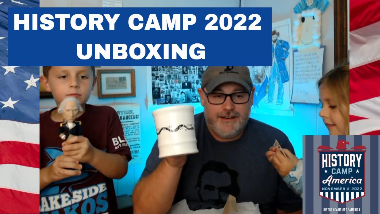 HISTORY CAMP UNBOXING LIVE STREAM - YouTube