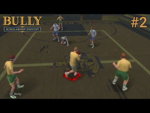 BULLY | GYM CLASS #2 | Playing Dodgeball | Accuracy Upgrade Unlocked! (PS3 1080p)