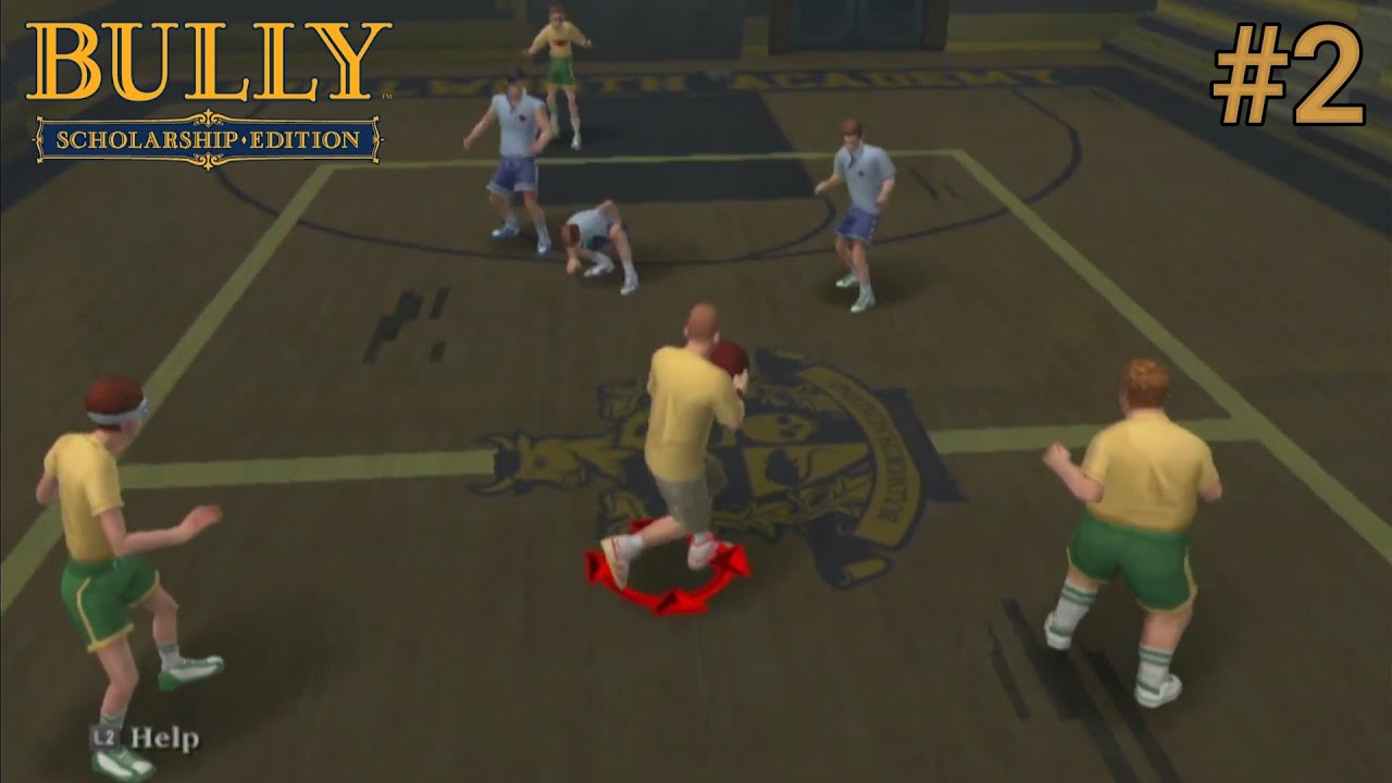 BULLY | GYM CLASS #2 | Playing Dodgeball | Accuracy Upgrade Unlocked ...