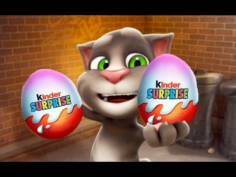Talking Tom 2016 Giant Surprise Eggs Funny Animals NEW Compilation ...