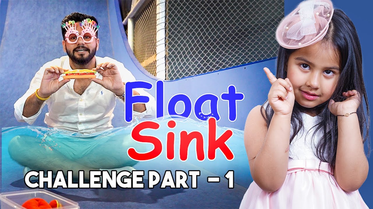 Sink or Float Challenge Part 1 | Kids Science Experiment | Like Wahenoor - YouTube