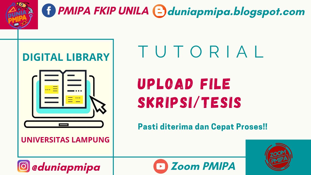 TUTORIAL UPLOAD FILE SKRIPSI/TESIS KE DIGILIB UNILA YANG BENAR!! - YouTube
