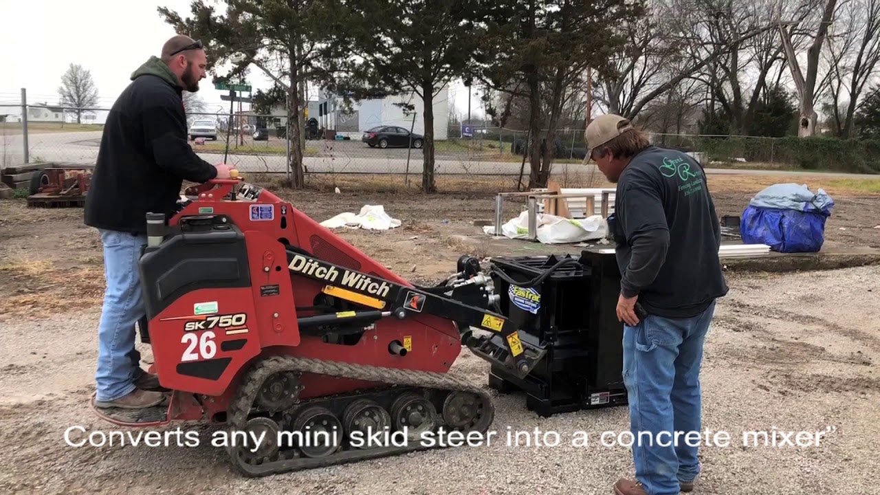 FasTrac Concrete Mixers - YouTube