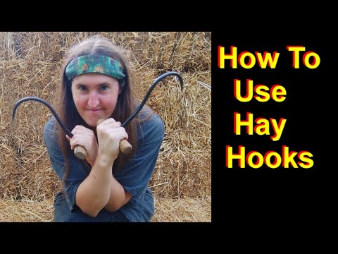 How To Use Hay Hooks - YouTube