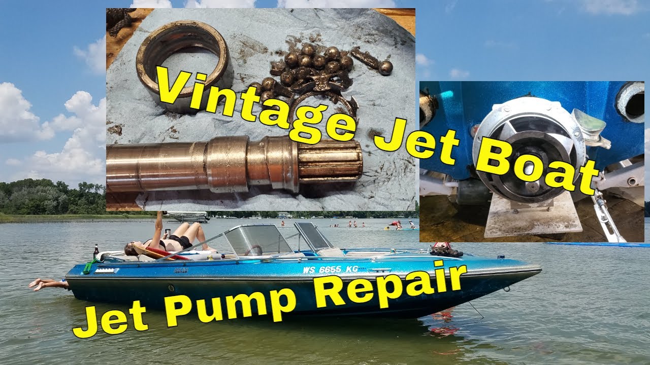 Olds Powered Jet Boat Part 1 (Berkeley Pump Repair) #baja #jetboat # ...