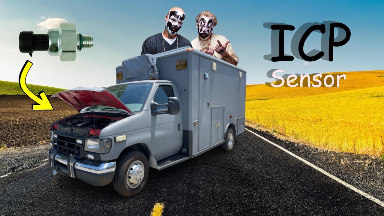 Ford 7.3L Powerstroke Diesel Injection Pressure Control ICP sensor ...