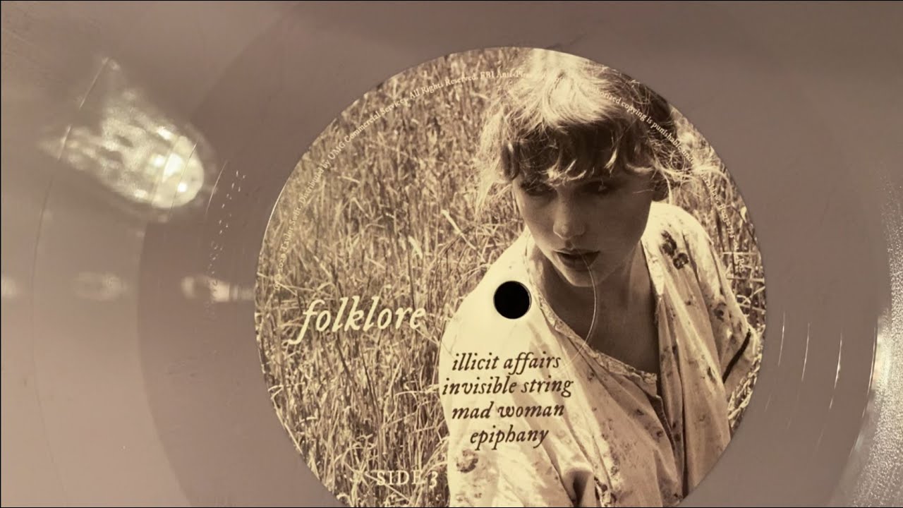 Unboxing Taylor Swift folklore Betty's Garden Deluxe Vinyl - YouTube