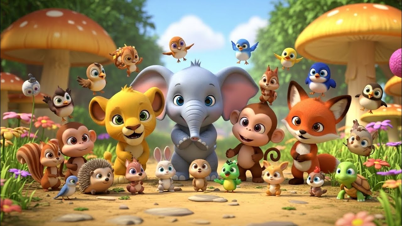 Jungle School – Sher, Hathi, Chuha aur Billy ki Masti Bhari Kahani ...