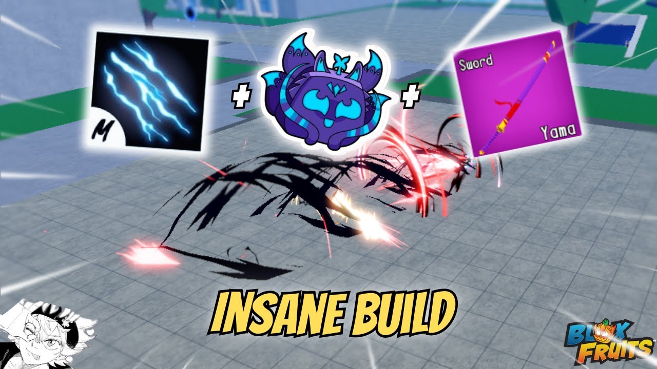 This **KITSUNE BUILD** Is Insane With Eclaw And Yama 🔥!!| Blox Fruit ...
