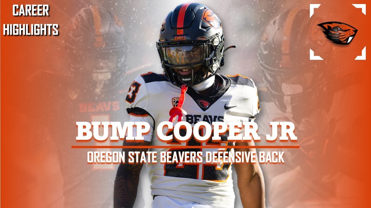 Bump Cooper Jr | #𝟙 | Oregon State Beavers Defensive Back - YouTube