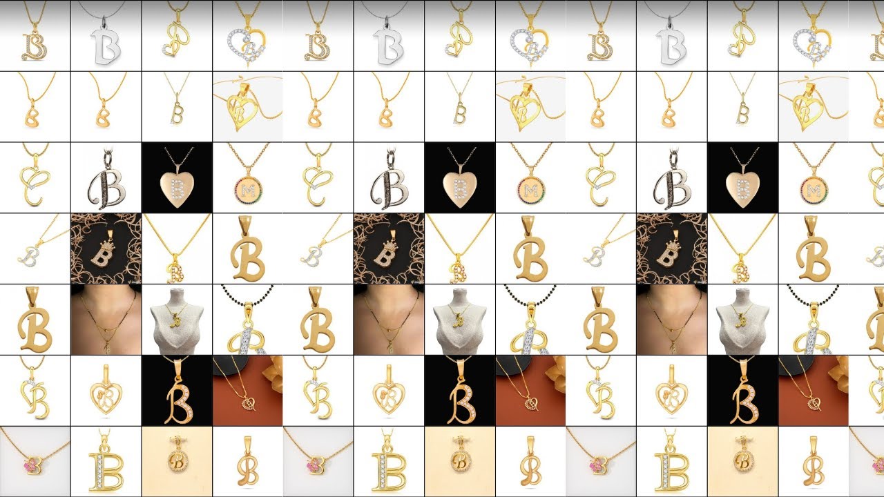 ###B LOCKET DESIGN || B locket design ideas| B locket photo/pic/images ...