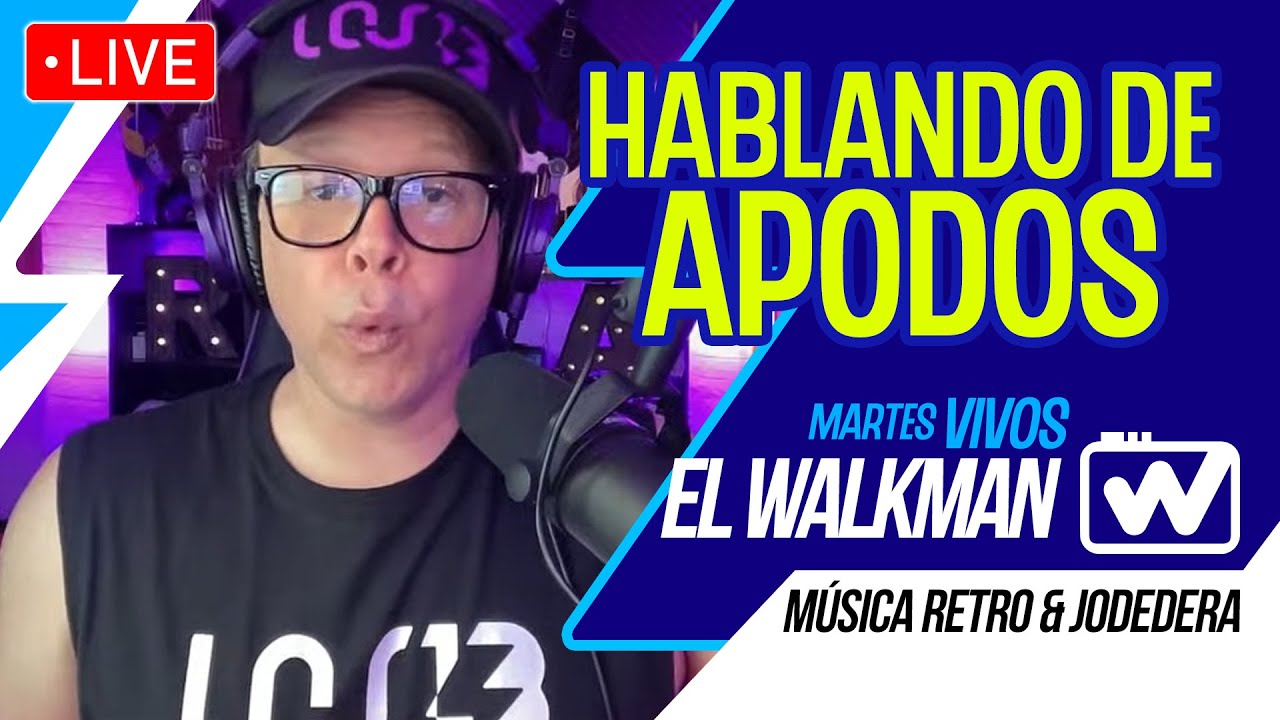 🔴 EL WALKMAN live! - T2-EP112- El SHOW de Rolando Arias! - YouTube