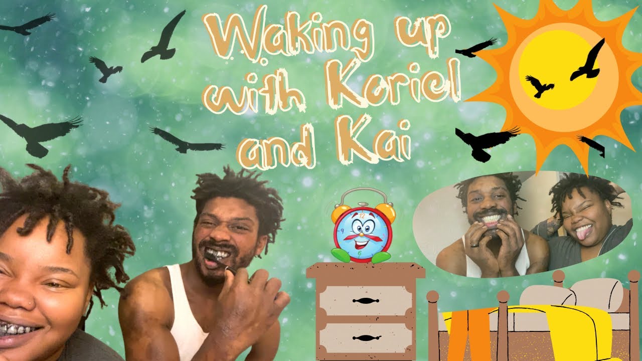 WAKING UP WITH Koriel and Kai | *Morning Routine!* - YouTube