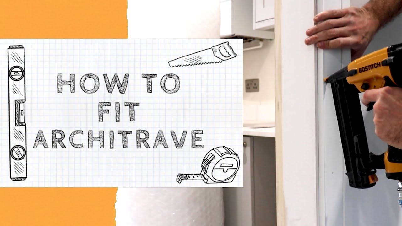 How To Fit Architrave | Easy DIY Tutorial - YouTube