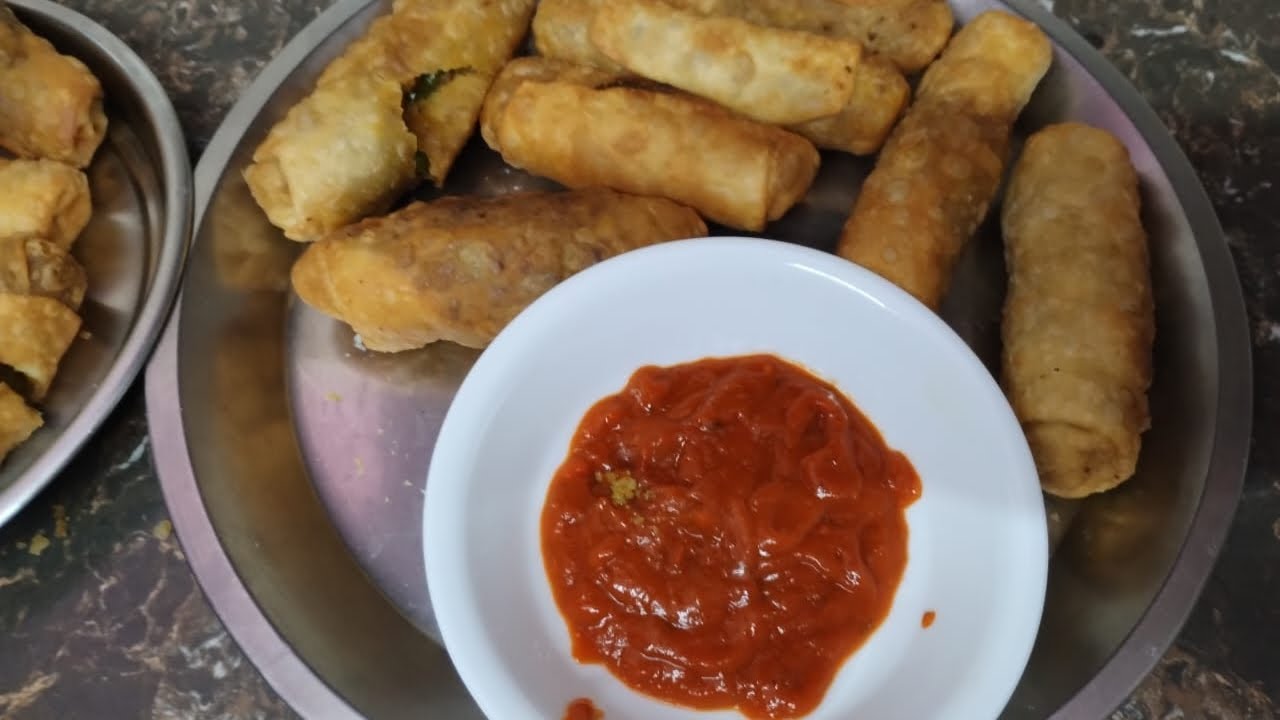 aaj maine banaya soya chunks 🥐 roll #recipe #food #new recipes#aj - YouTube