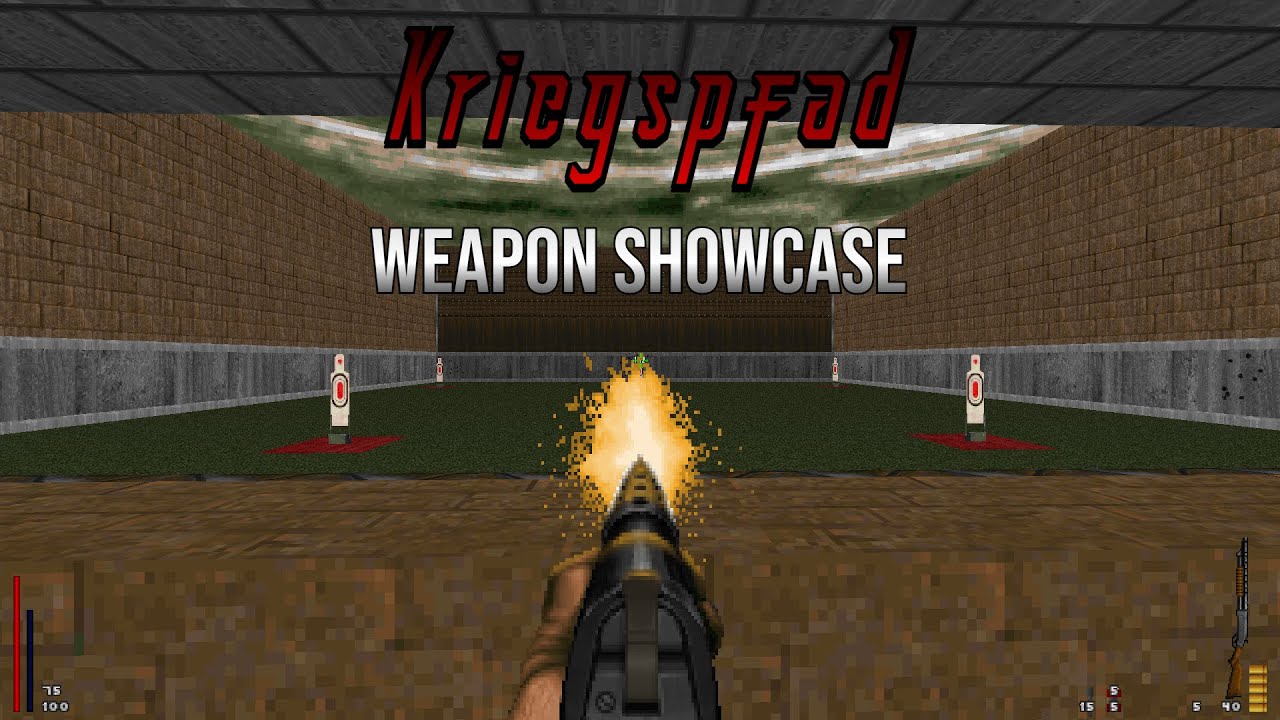 Doom mod weapon showcase: Ac!d's Kriegspfad - YouTube
